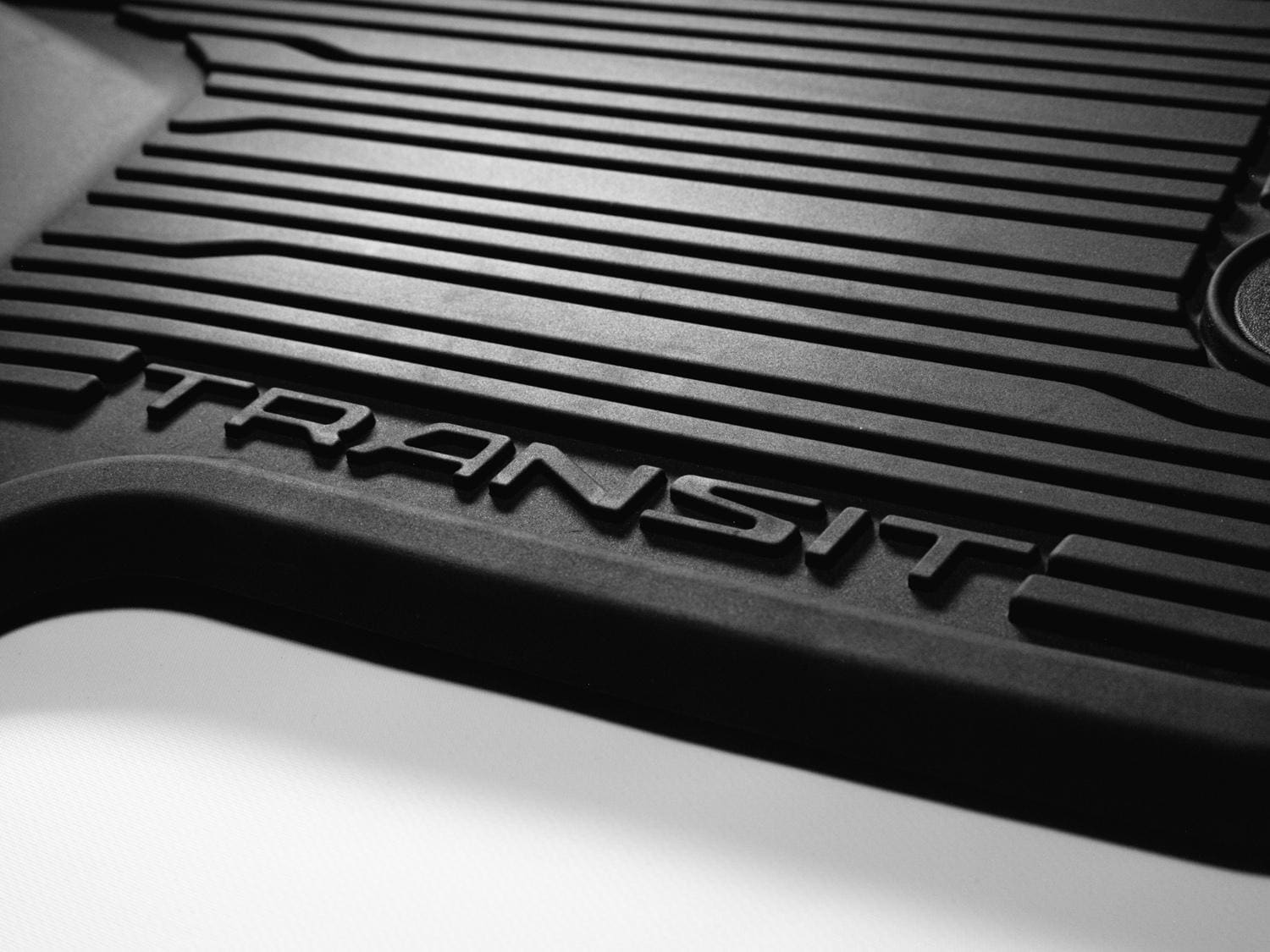 Transit 2017 2023 Front 2pc All Weather Floor Liner Tray for Carpet Floor
