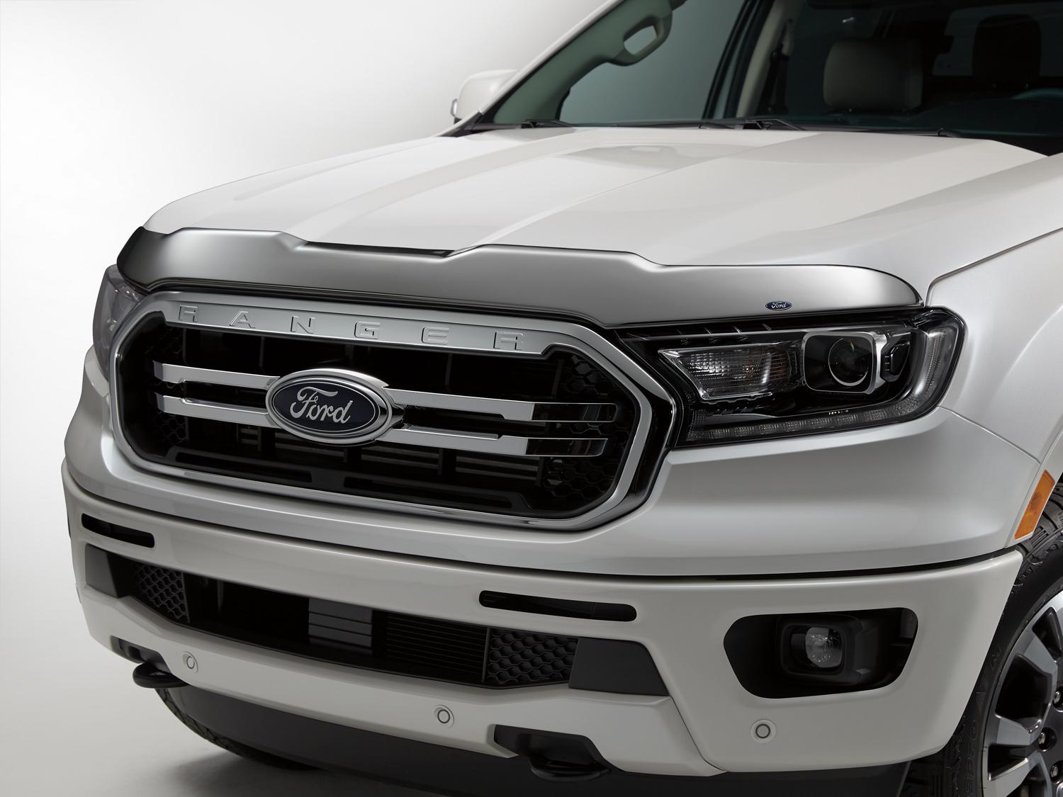 Ranger 2019 2023 Aeroskin Chrome Hood Deflector