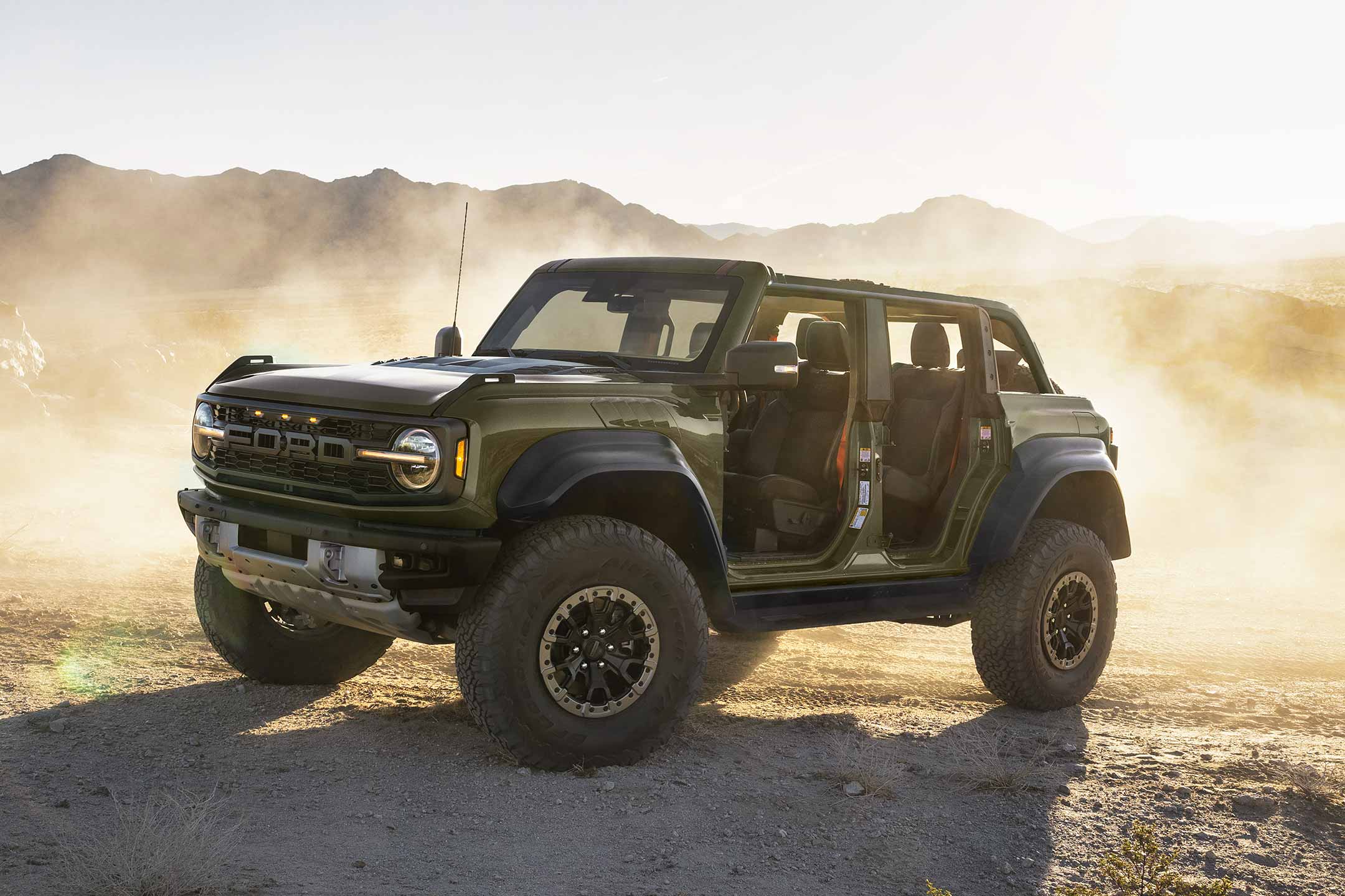 2022 Ford Raptor Bronco